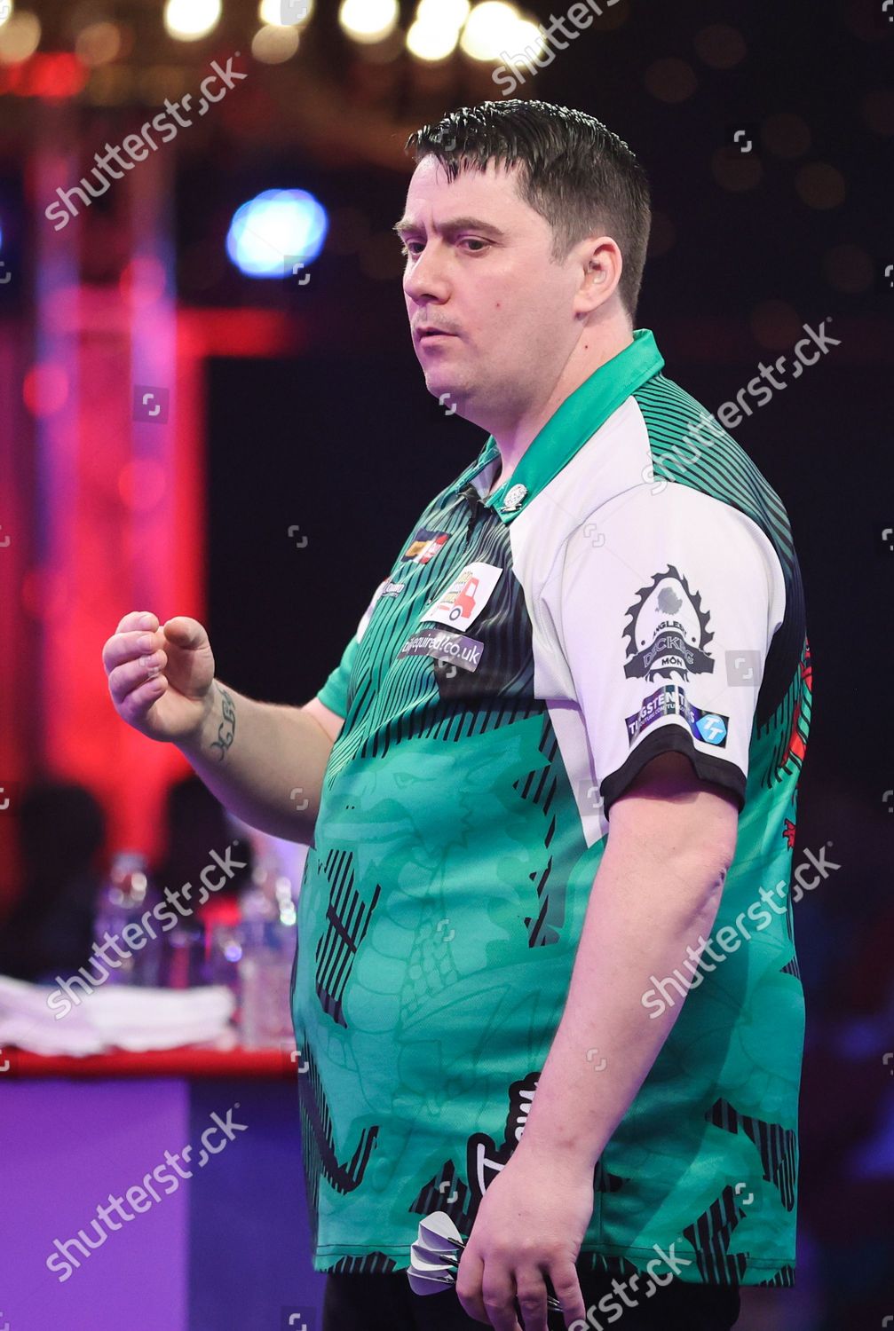 Mark Graham During 2022 World Darts Editorial Stock Photo - Stock Image ...