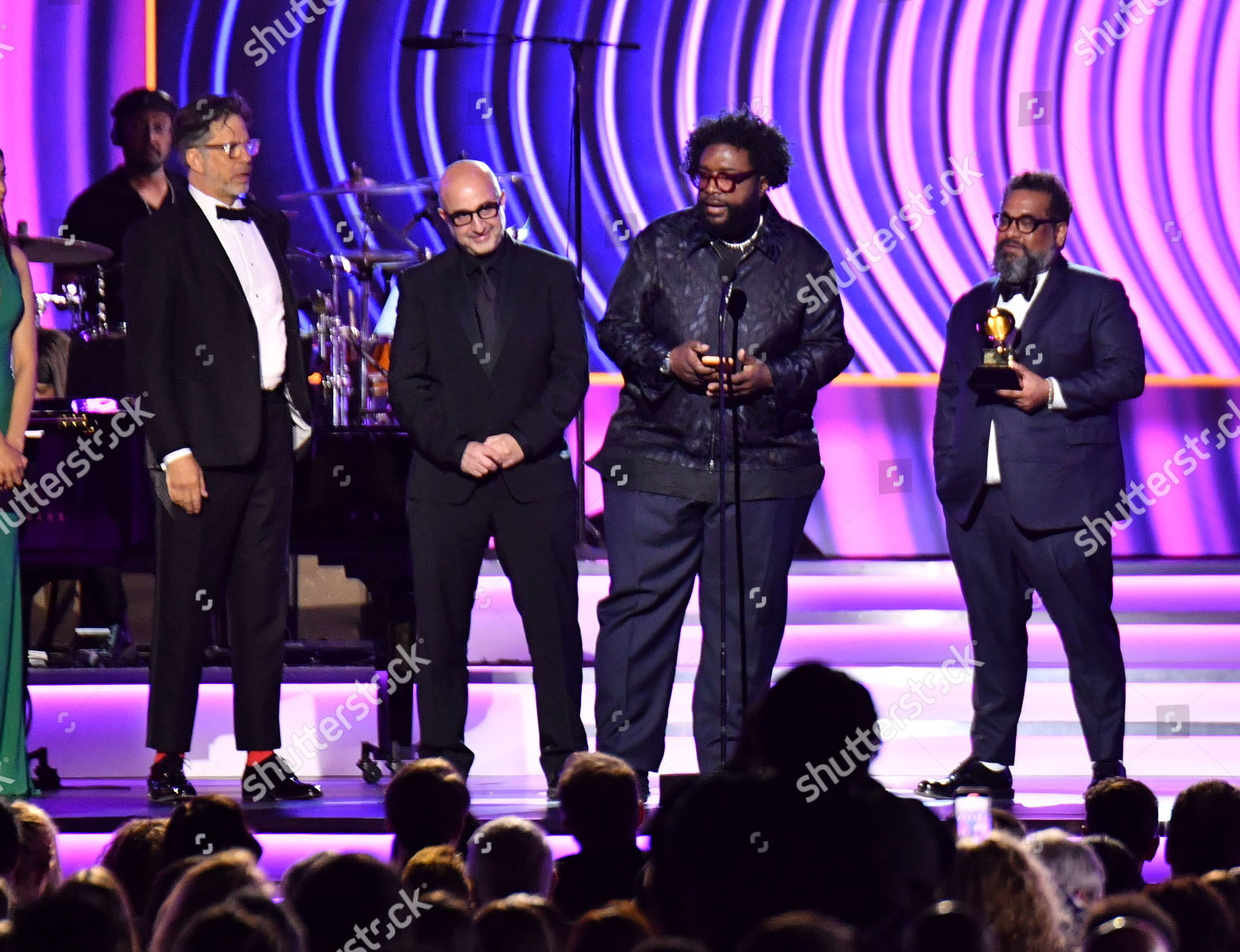 Robert Fyvolent David Dinerstein Questlove Joseph Editorial Stock Photo ...