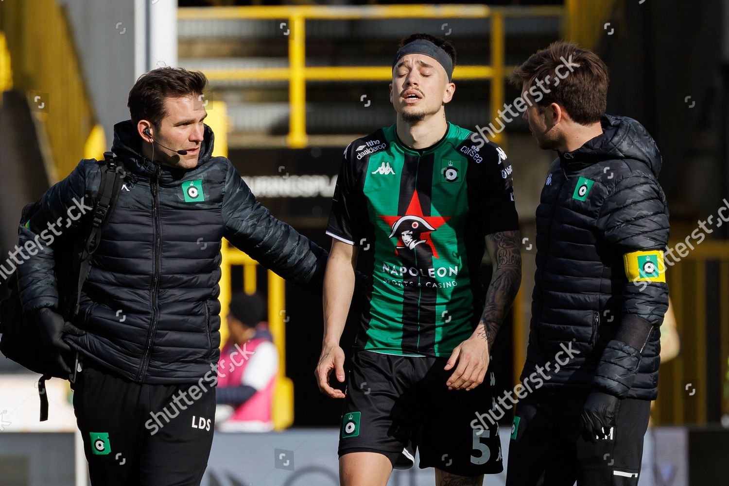 Cercles Boris Popovic Leaves Pitch After Editorial Stock Photo - Stock ...