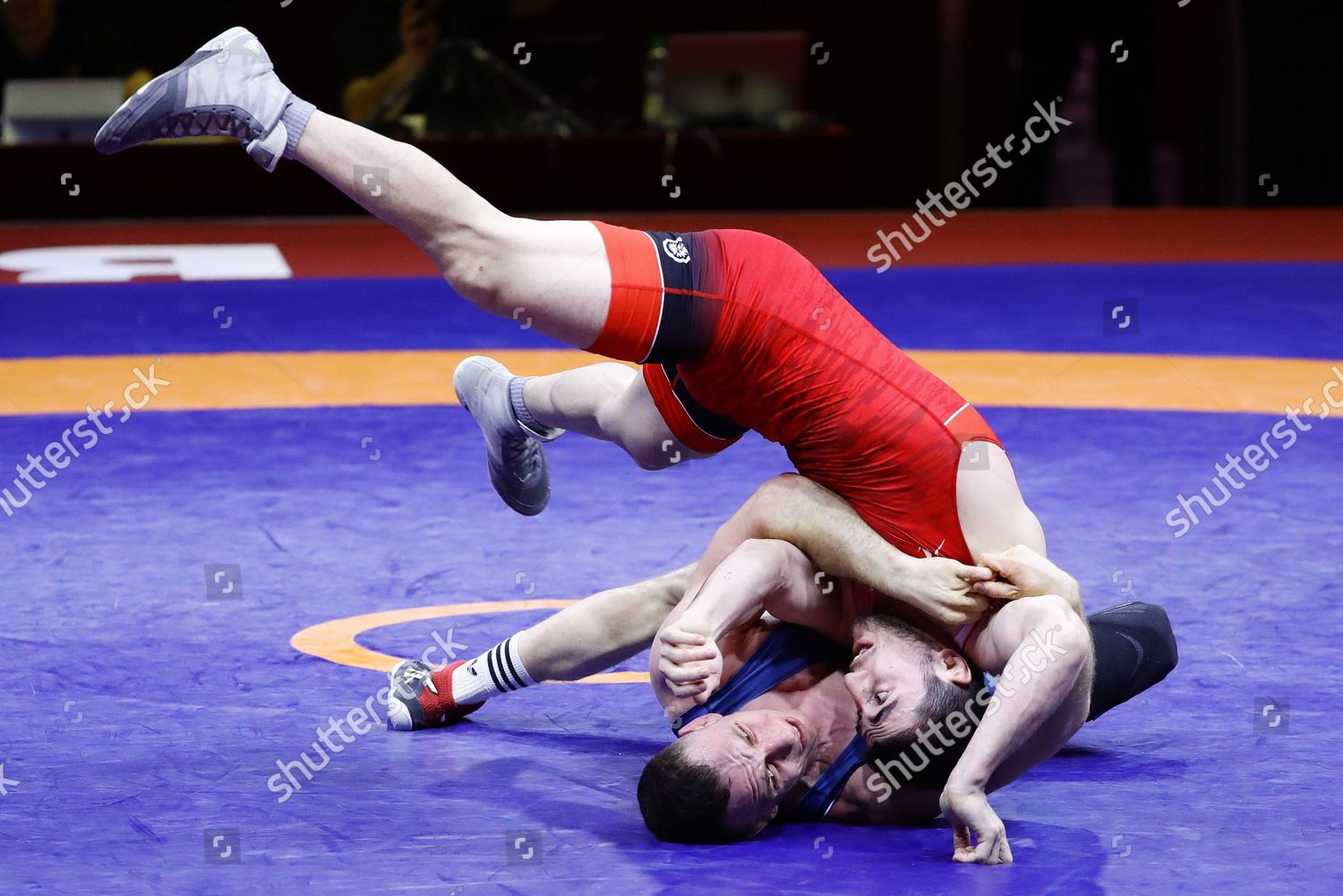 Robert Fritsch Blue Hungary Action Against Editorial Stock Photo ...