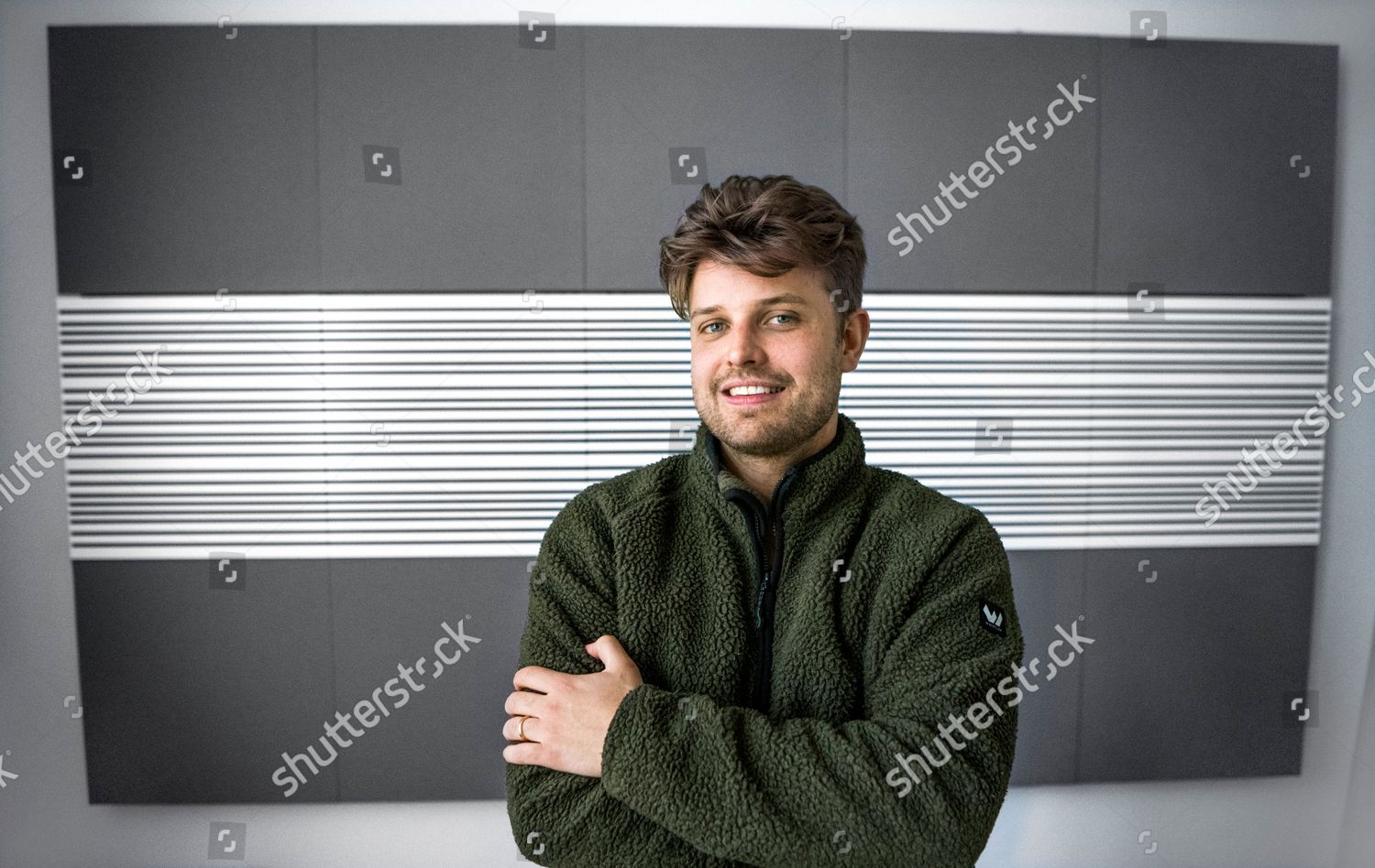 Artist Sandro Cavazza Photographed Stockholm Sweden Editorial Stock ...