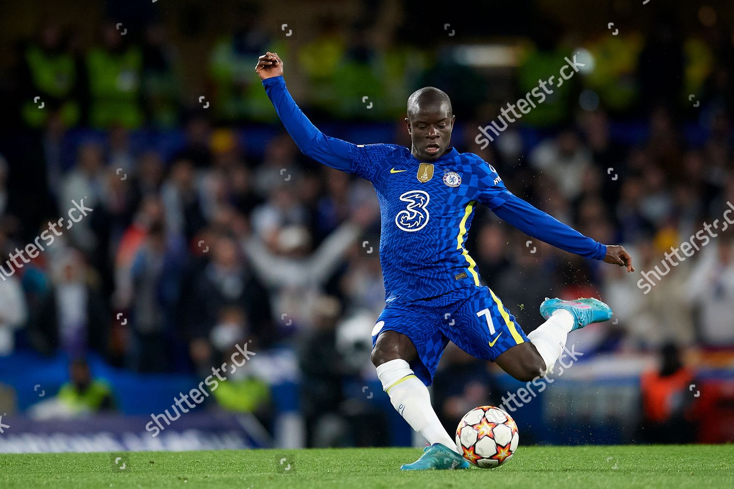 Ngolo Kante Chelsea Shooting Goal During Editorial Stock Photo - Stock ...