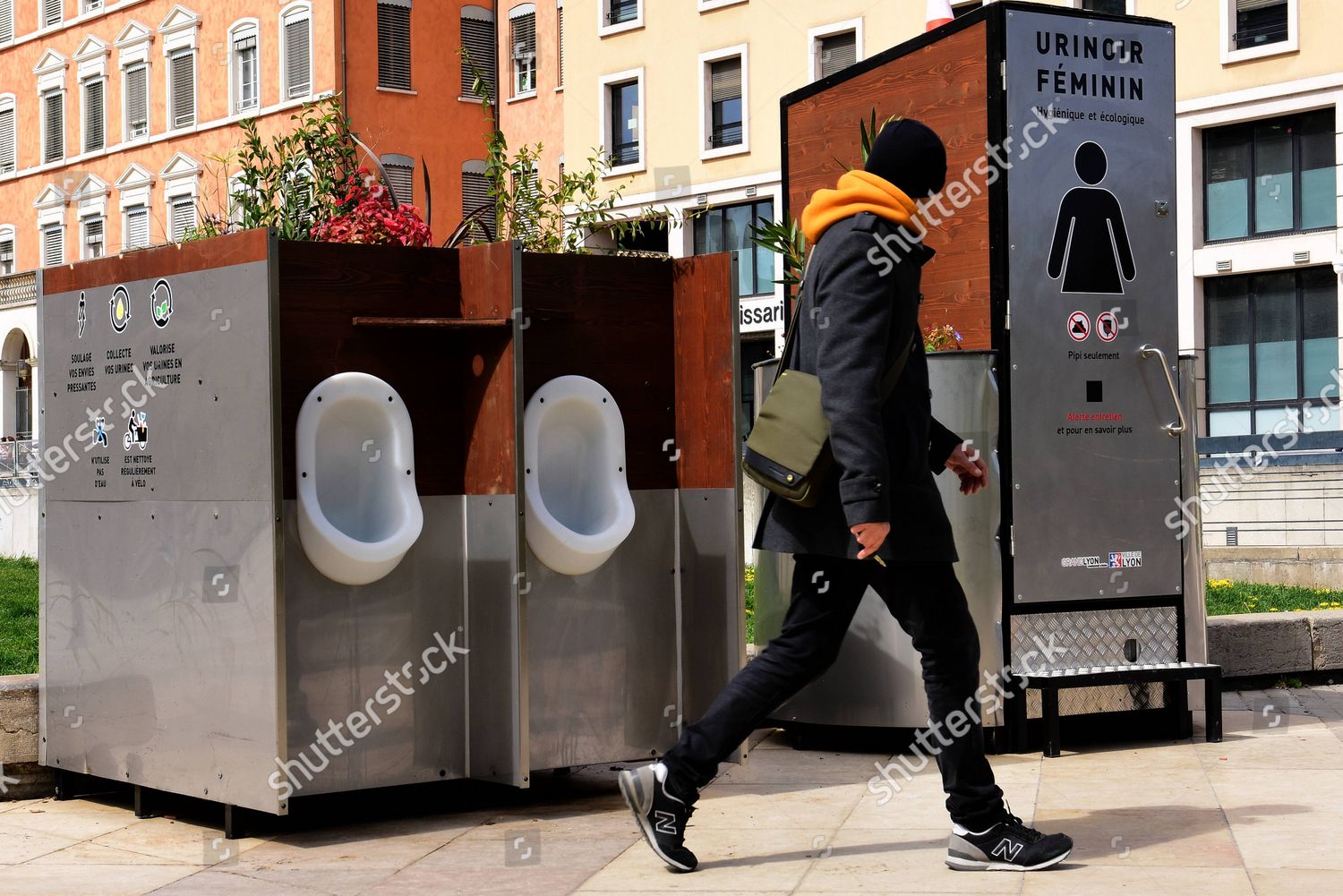 New Male Female Urinals City Center Editorial Stock Photo - Stock Image ...