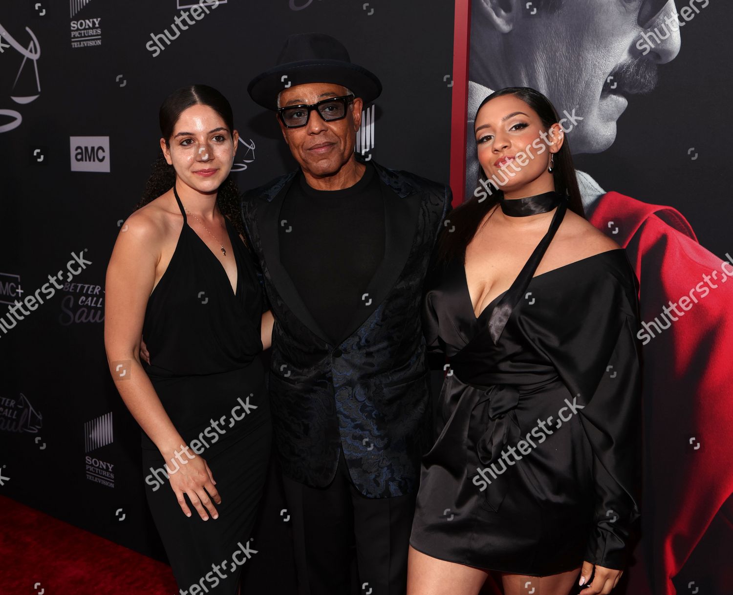 Giancarlo Esposito Daughters Elizabeth Foster Giovanni Editorial Stock Photo - Stock Image ...