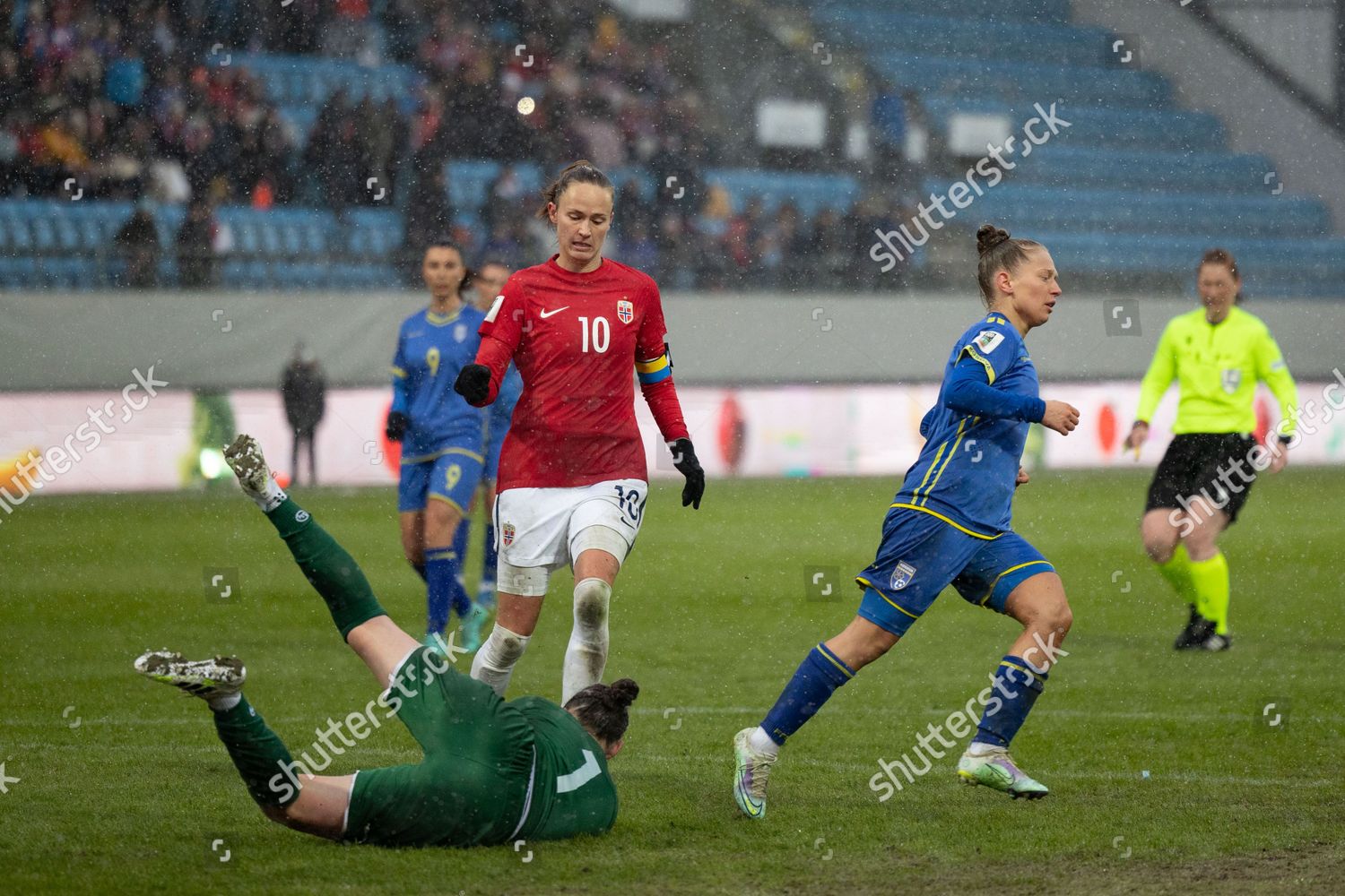 Caroline Graham Hansen 10 Norway Action Editorial Stock Photo - Stock Image | Shutterstock