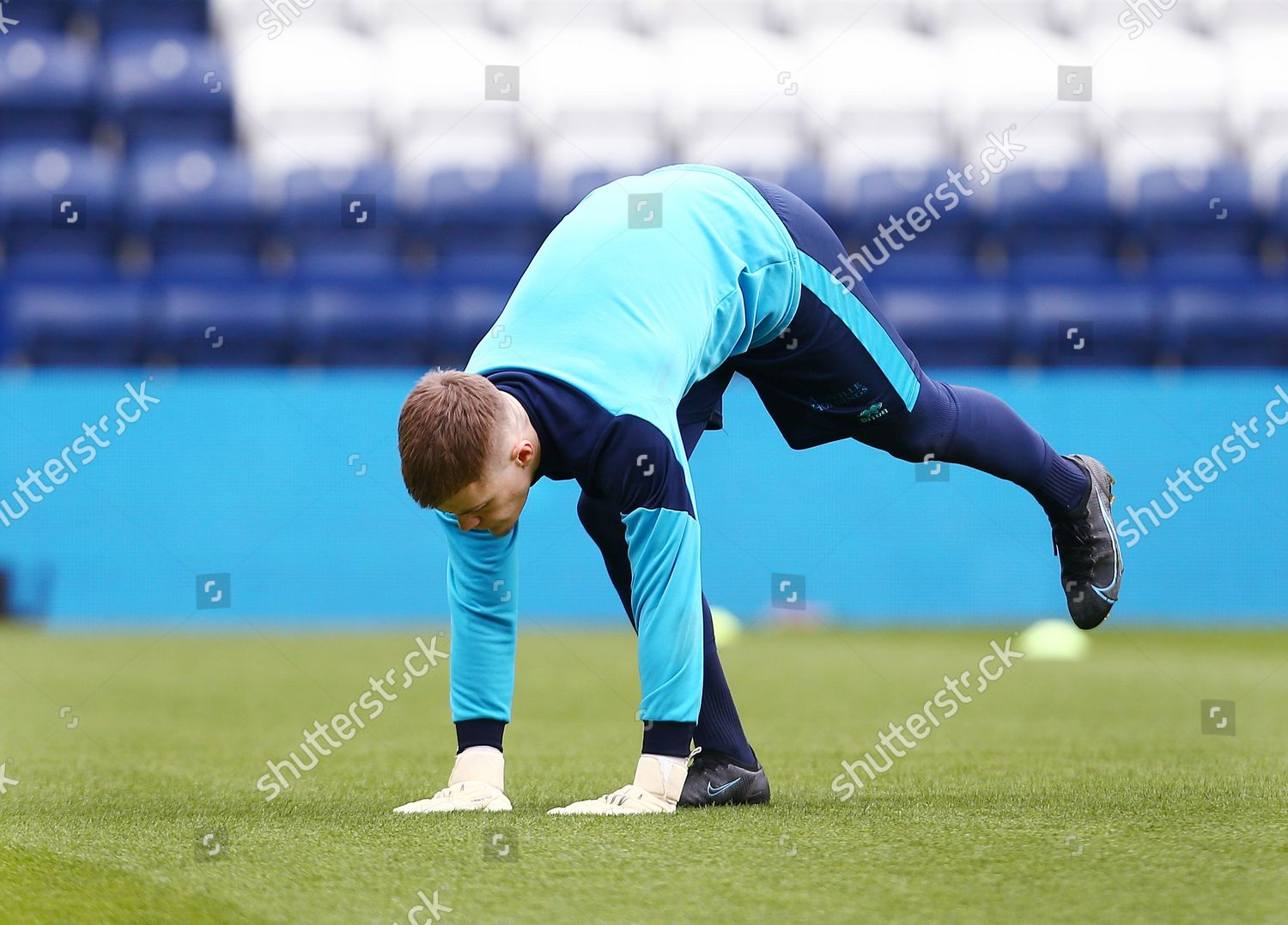 Qpr Goalkeeper Murphy Mahoney Warms Ahead Editorial Stock Photo - Stock ...