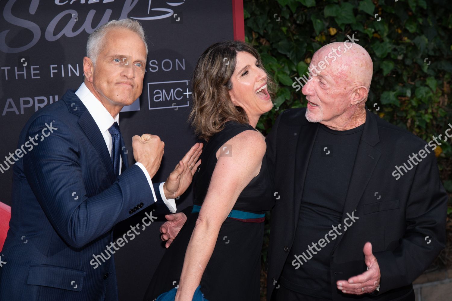 Patrick Fabian Mandy Fabian Jonathan Banks Editorial Stock Photo ...