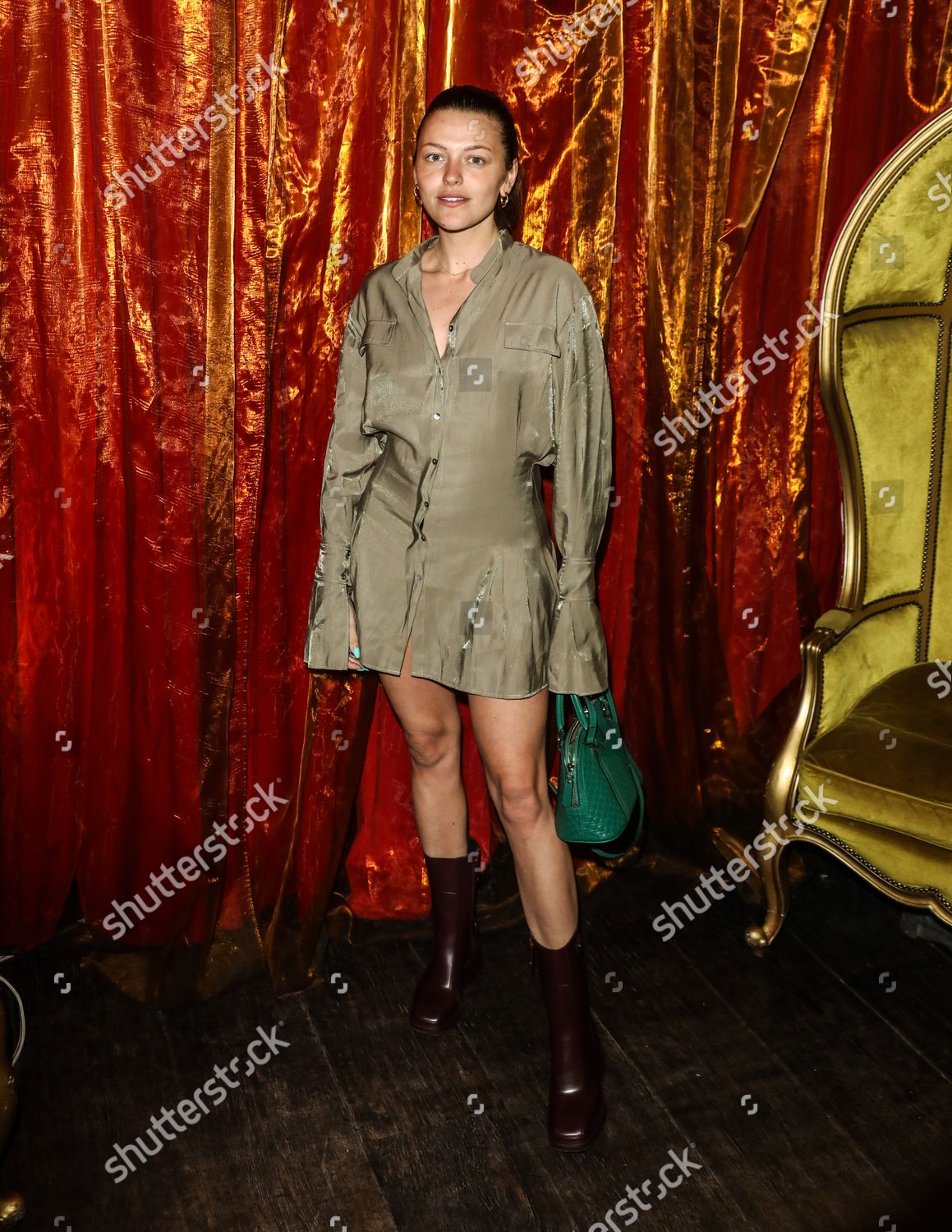 Ellis Ranson Seen Arriving Watch Amber Editorial Stock Photo - Stock ...