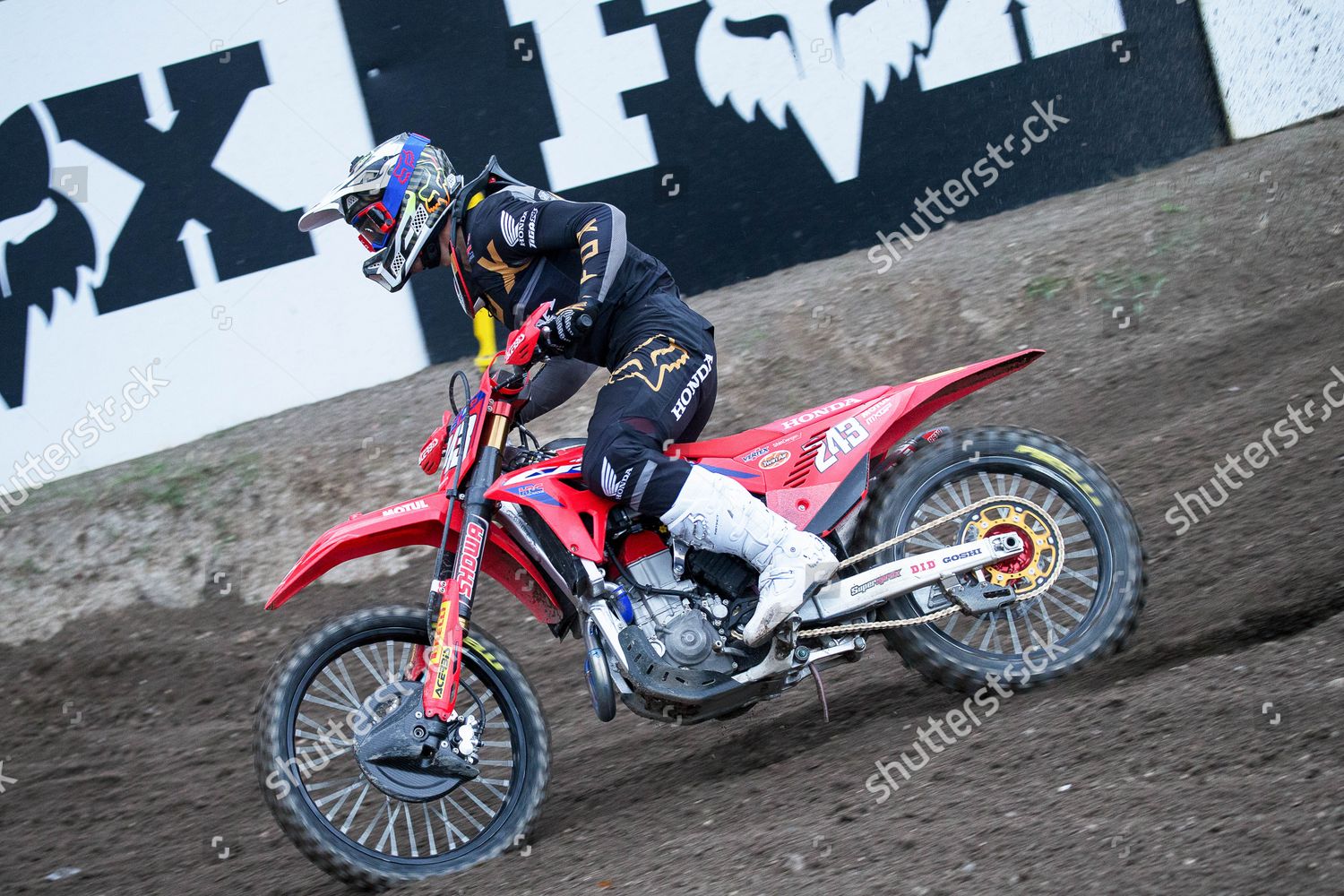 243 Tim Gajser Hrc Honda Racing Editorial Stock Photo - Stock Image ...