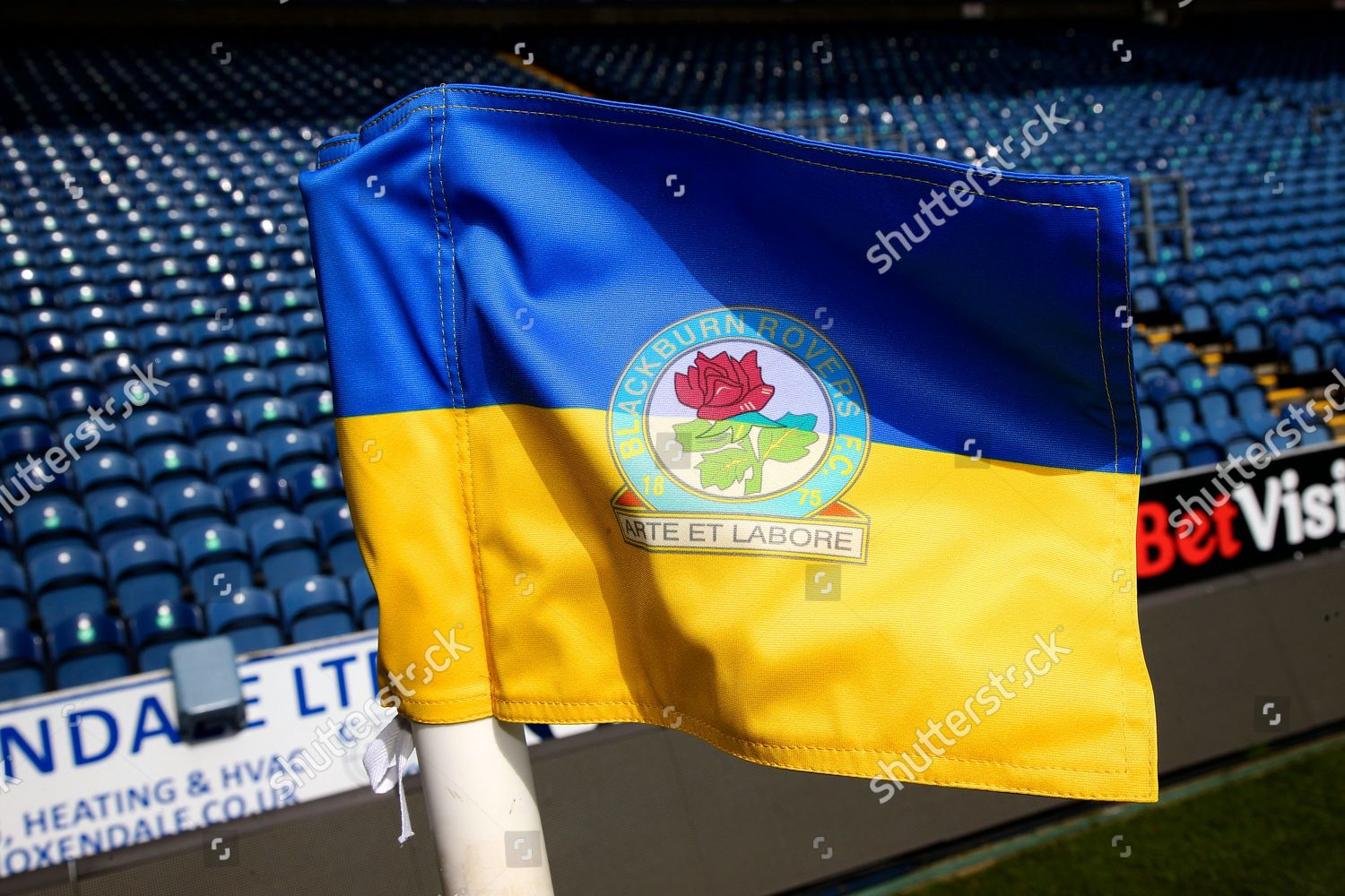 Blackburn Rovers Show Unity Their Badge Editorial Stock Photo - Stock ...