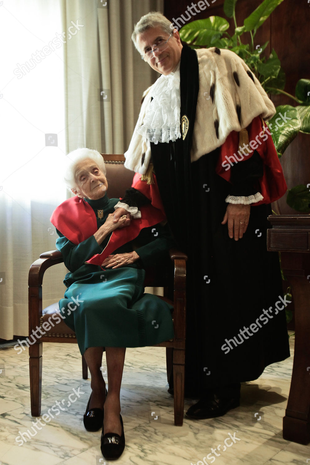 Dr Rita Levi Montalcini Rector Sapienza Editorial Stock Photo - Stock ...
