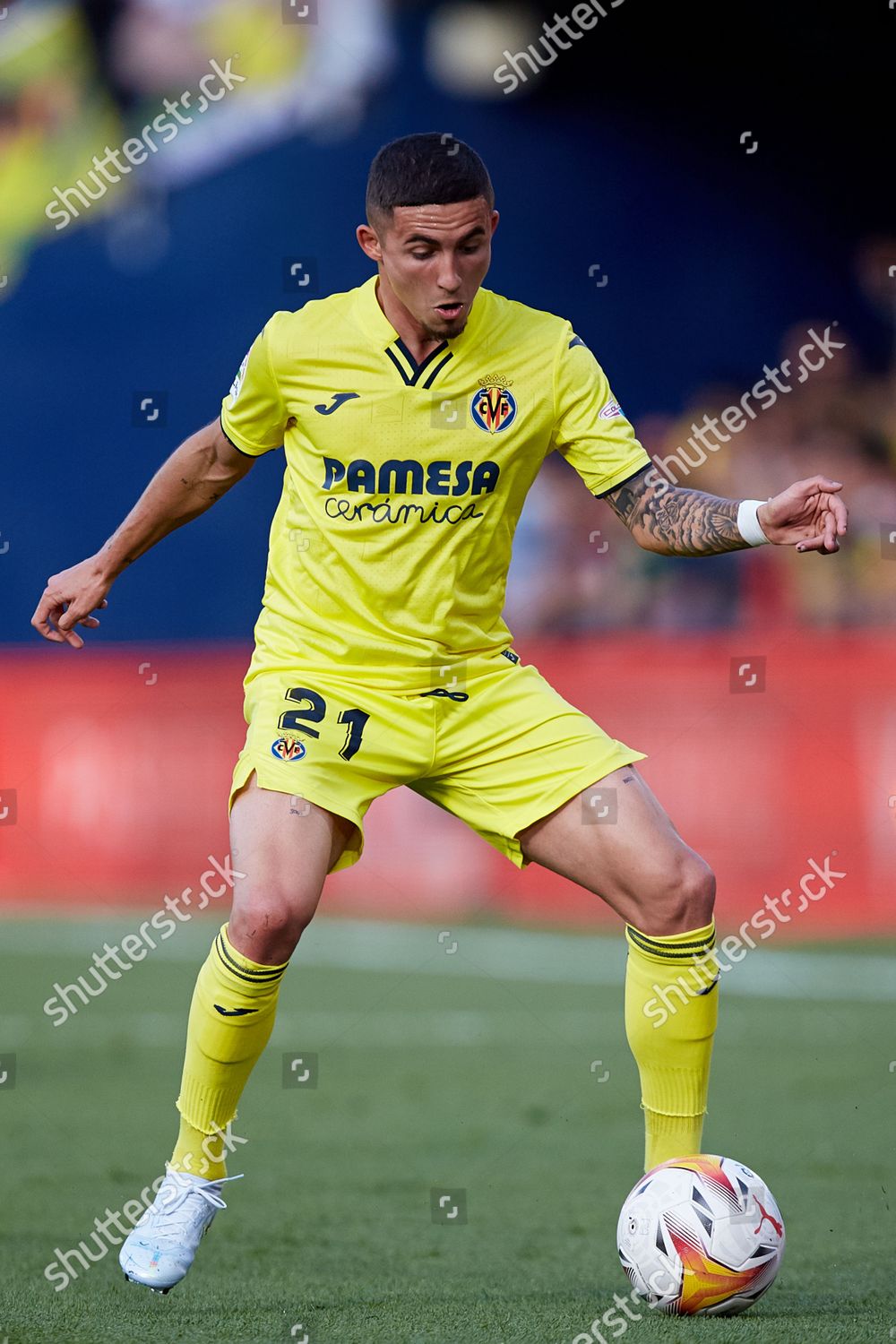 Yeremy Pino Villarreal Cf Action During Editorial Stock Photo - Stock ...