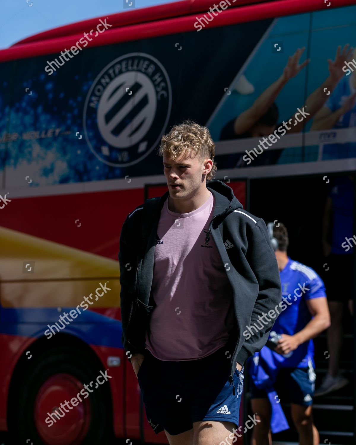 Louis Lynagh Harlequins Arrives Stadium Prior Editorial Stock Photo ...