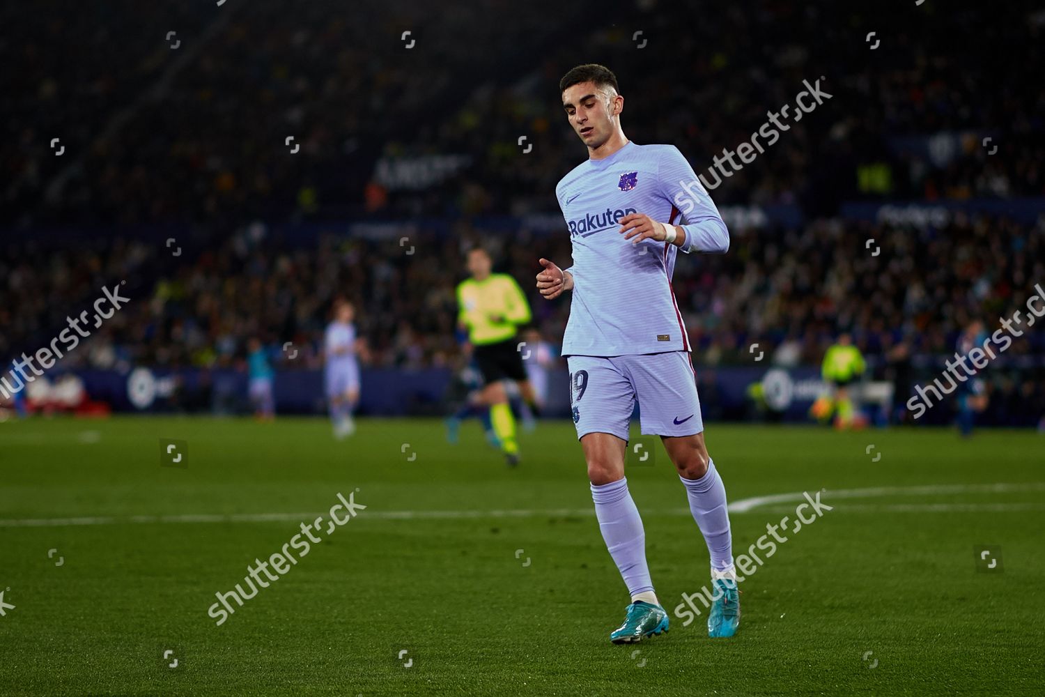Ferran Torres Fc Barcelona Looks On Editorial Stock Photo - Stock Image ...