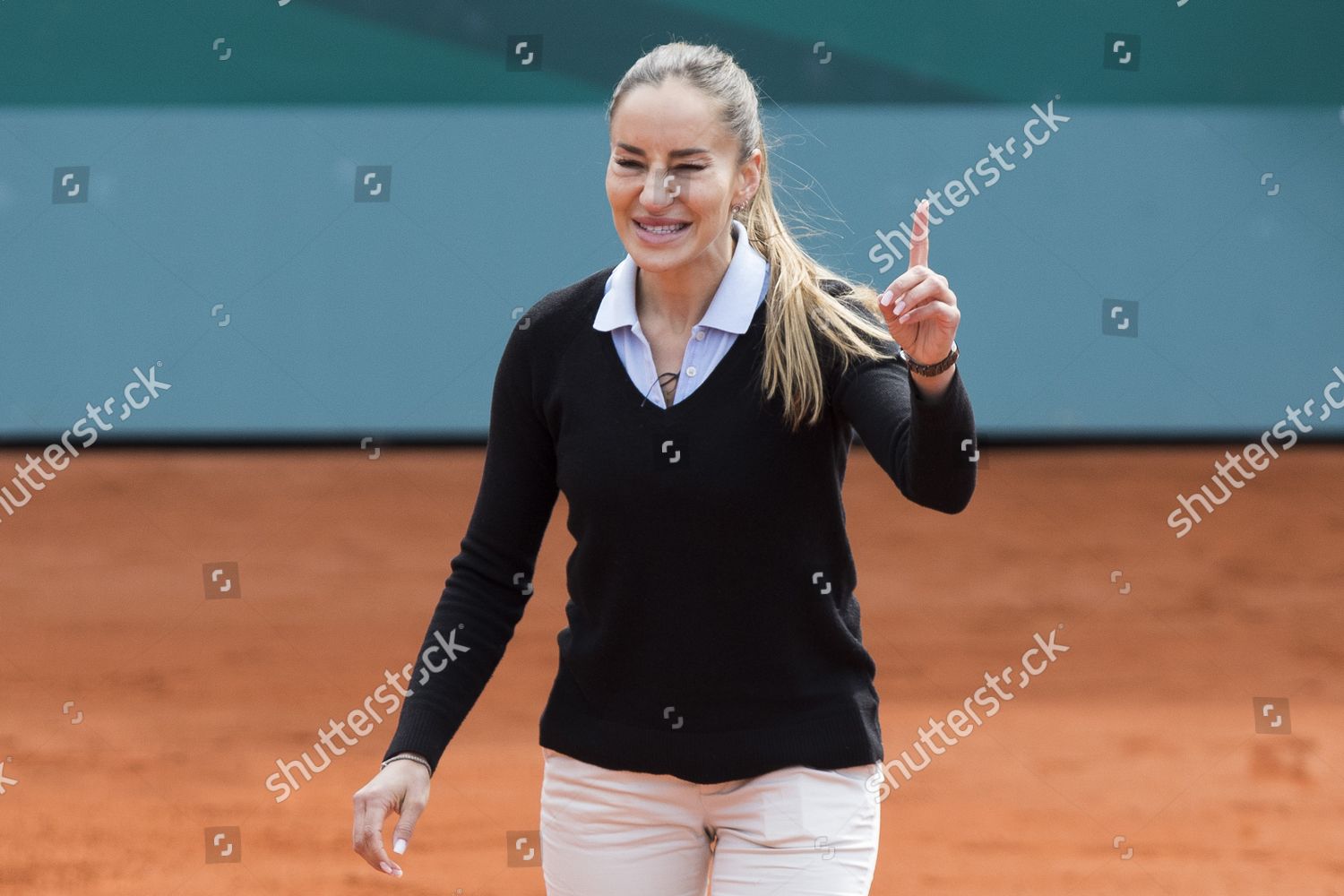 Referee Marijana Veljovic Serbia Gestures Editorial Stock Photo - Stock ...