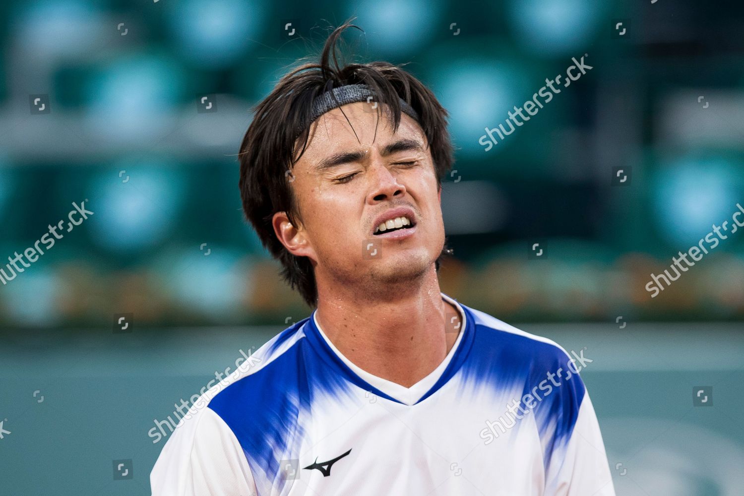 Taro Daniel Japan Reacts During Match Editorial Stock Photo - Stock ...
