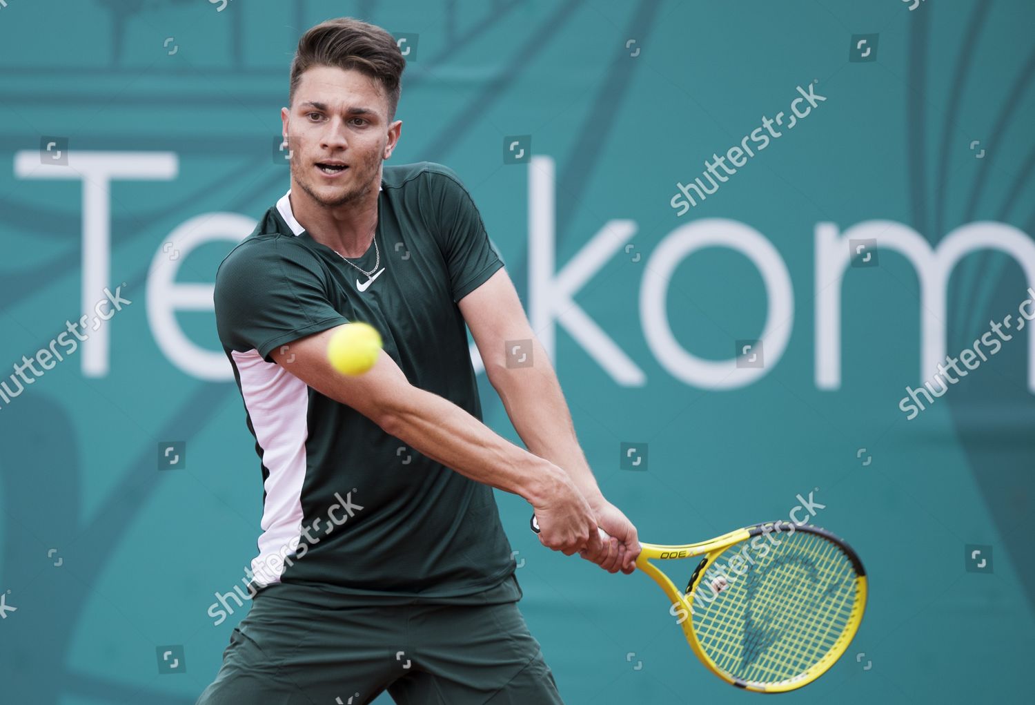 Miomir Kecmanovic Serbia Celebrates After Win Editorial Stock Photo ...