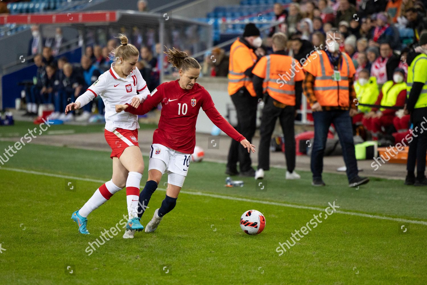 Caroline Graham Hansen 10 Norway Battle Editorial Stock Photo - Stock Image | Shutterstock