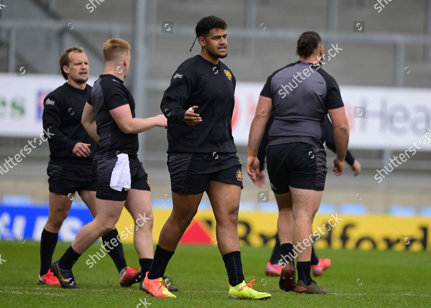 Rus Tuima Exeter Chiefs During Exeter Editorial Stock Photo - Stock ...