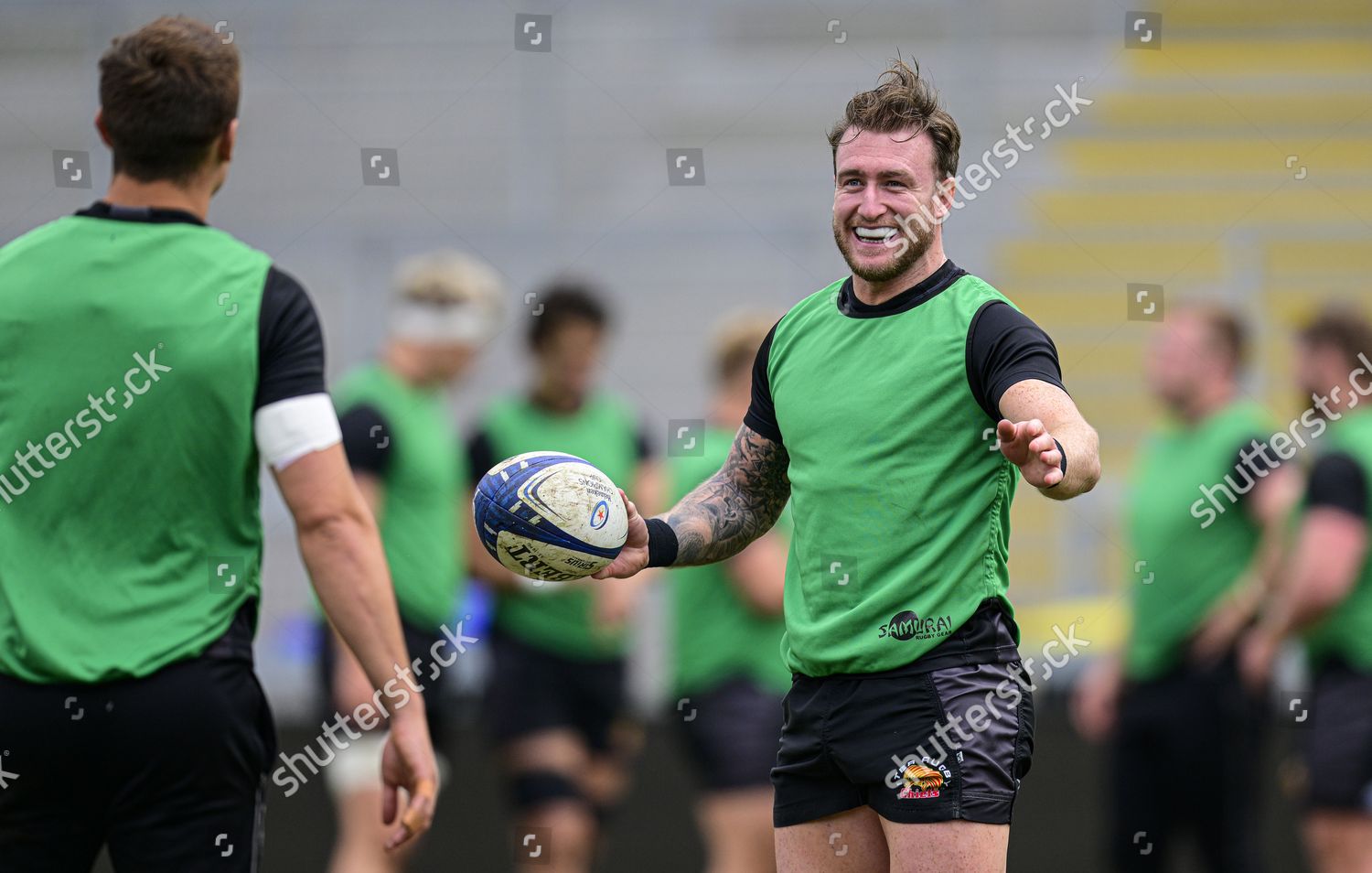 Stuart Hogg Exeter Chiefs During Exeter Editorial Stock Photo - Stock ...