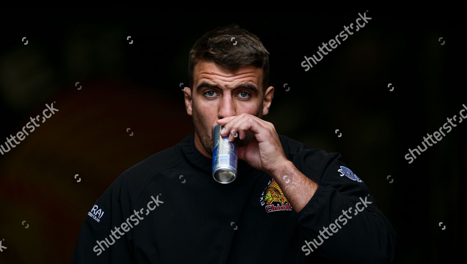 Sam Skinner Exeter Chiefs Enjoying Red Editorial Stock Photo - Stock ...