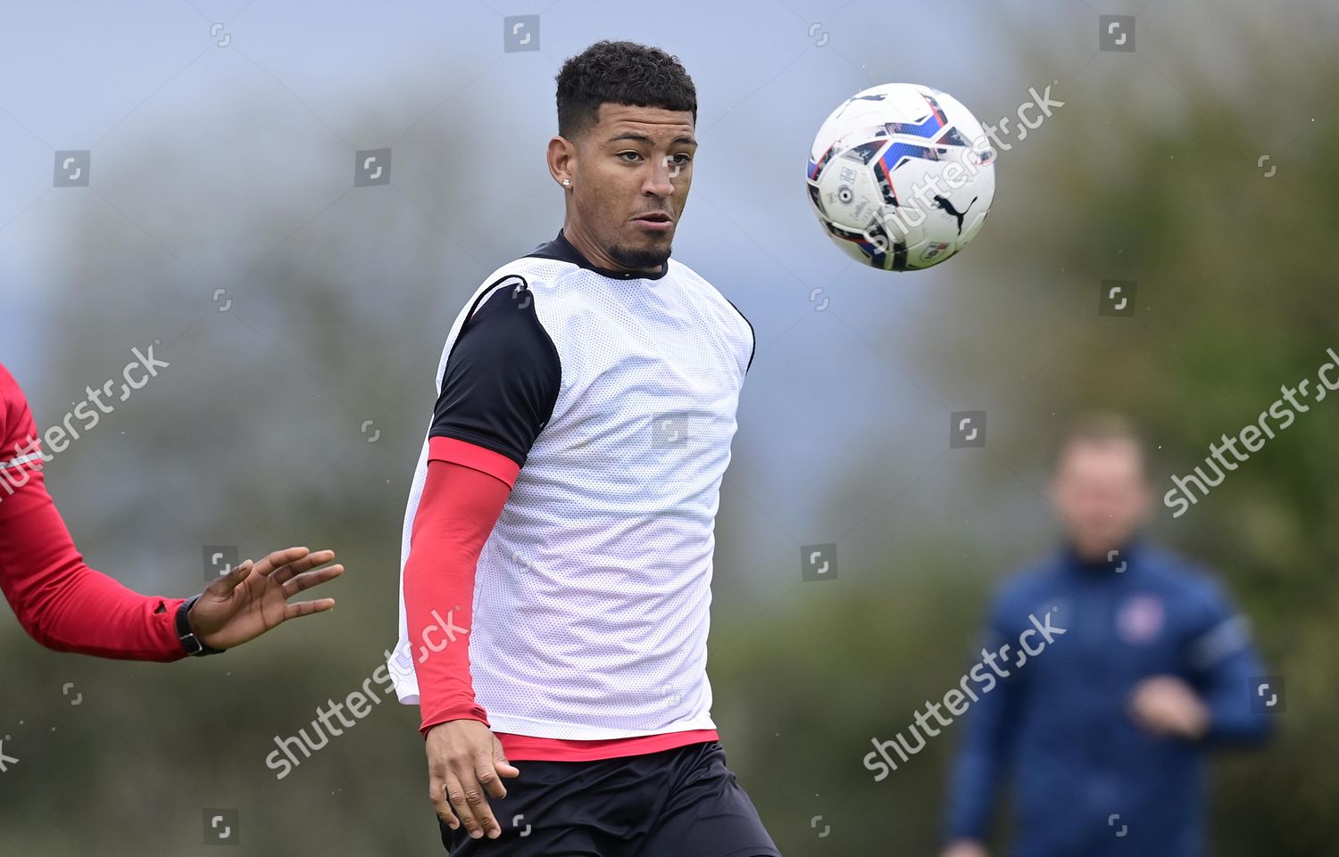 Callum Rowe Exeter City During Exeter Editorial Stock Photo - Stock ...