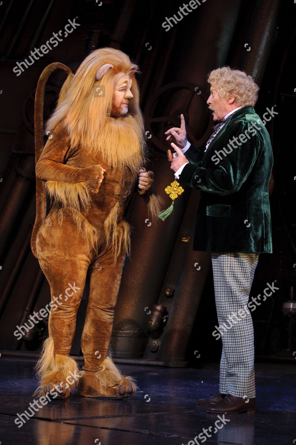 David Ganly Lion Michael Crawford Wizard Editorial Stock Photo - Stock ...
