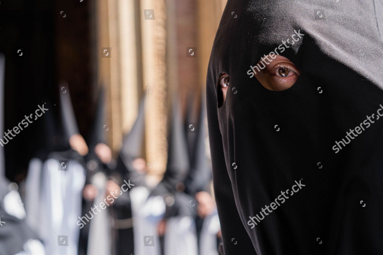 Christian His Traditional Dress Leaves Parroquia Editorial Stock Photo ...