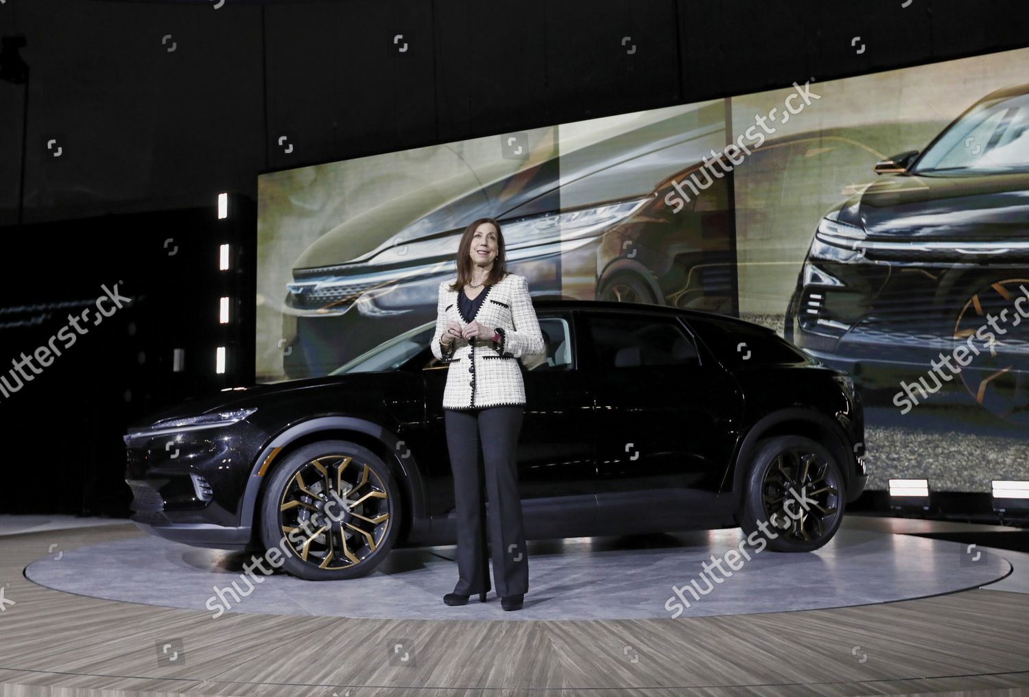 Chris Feuell Chrysler Brand Ceo Introduces Editorial Stock Photo ...