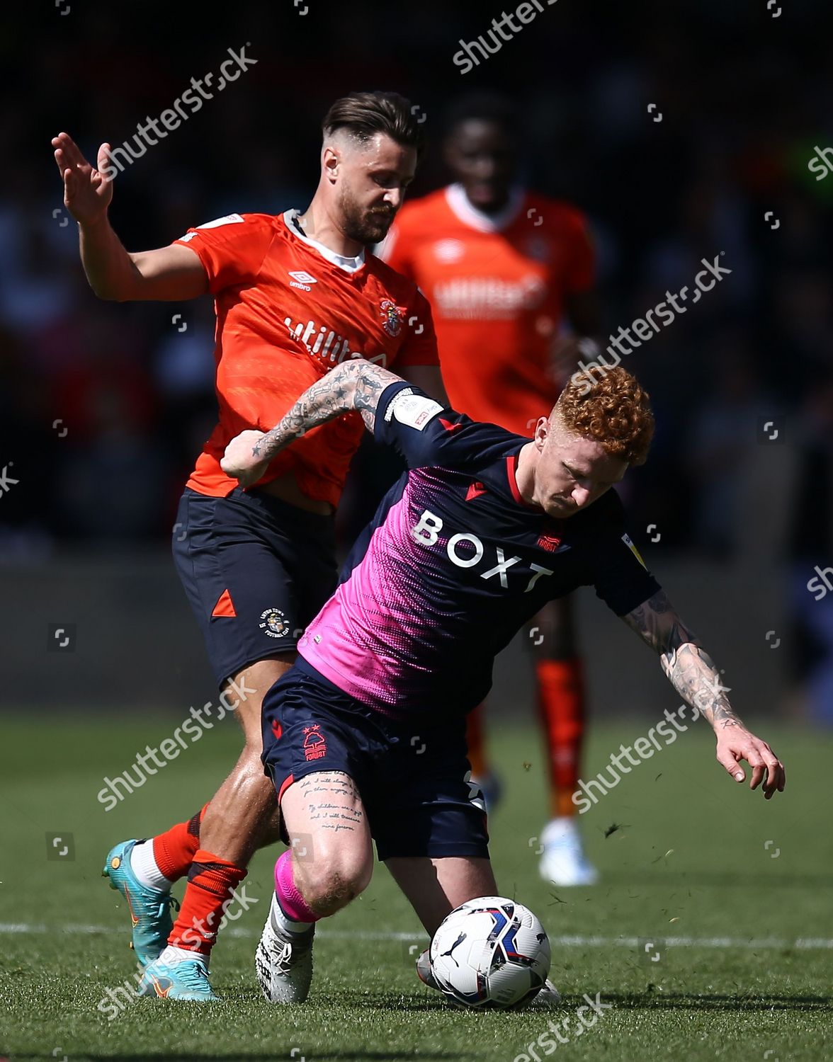 Harry Cornick Luton Town Jack Colback Editorial Stock Photo - Stock ...