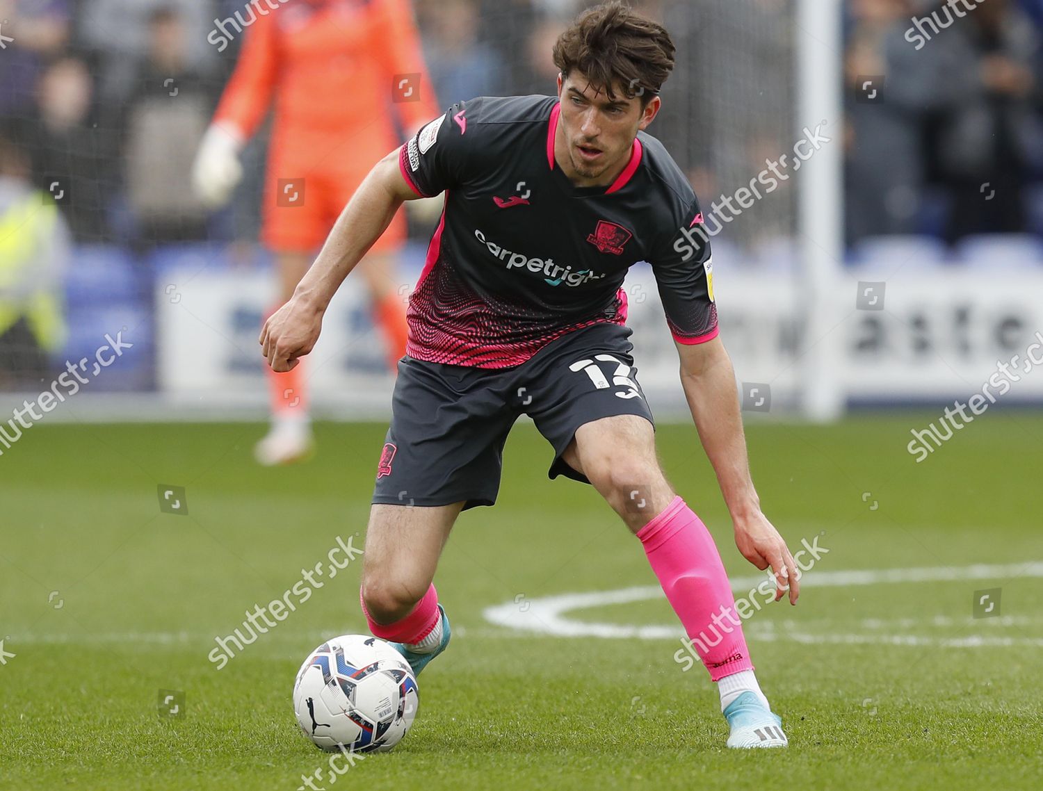 Exeter City Player Josh Key During Editorial Stock Photo - Stock Image ...