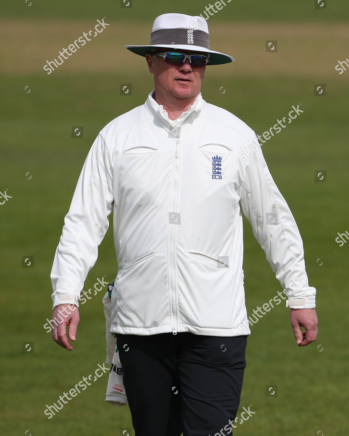Umpire Ben Debenham During Lv County Editorial Stock Photo - Stock ...