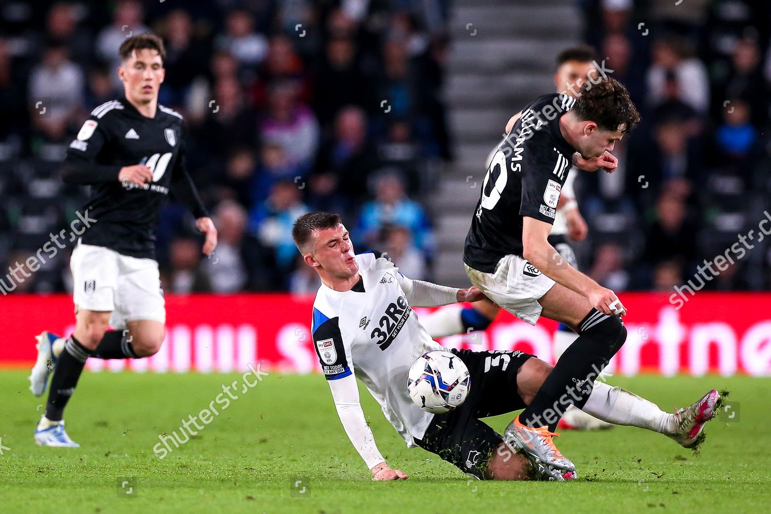 Jason Knight Derby County Slide Tackles Editorial Stock Photo - Stock ...