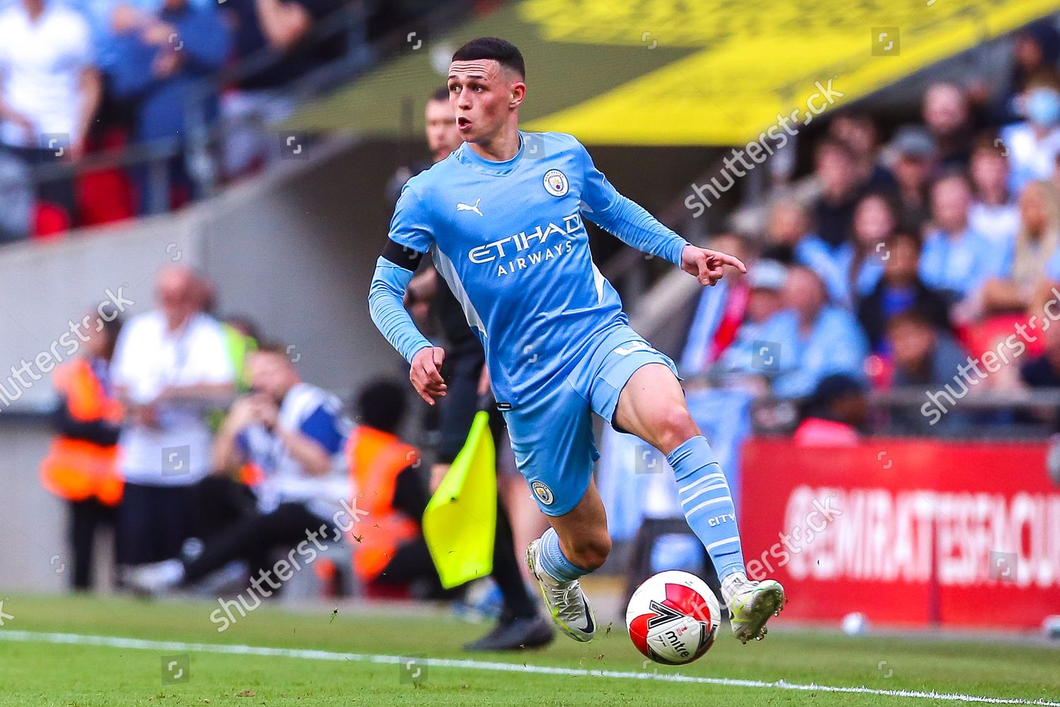 Phil Foden Manchester City Controls Ball Editorial Stock Photo - Stock ...