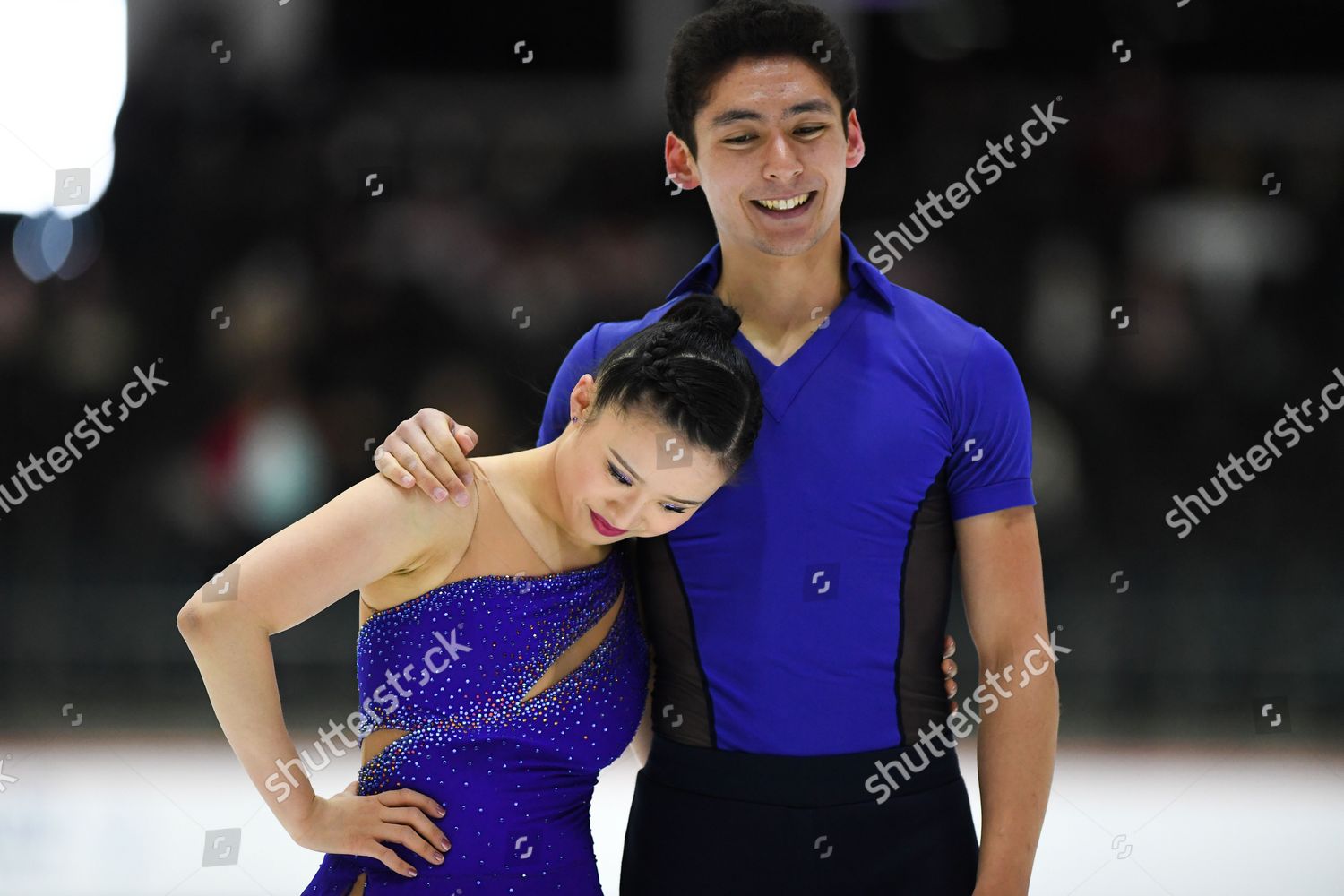 Angela Ling Caleb Wein Usa During Editorial Stock Photo - Stock Image ...