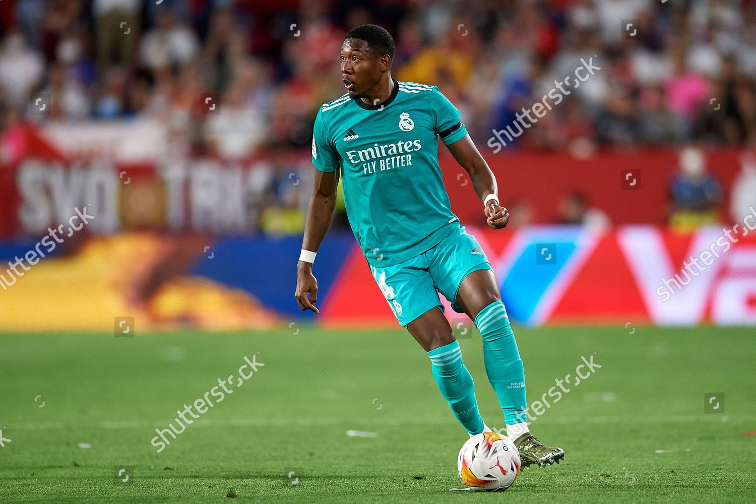 David Alaba Real Madrid During Laliga Editorial Stock Photo - Stock ...