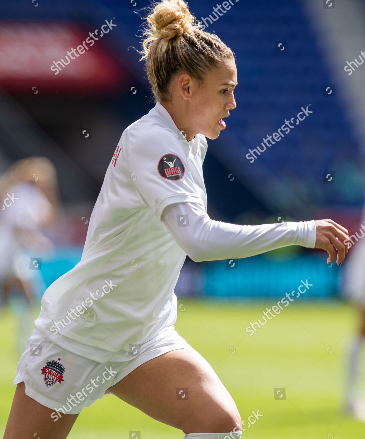 Trinity Rodman 2 Washington Spirit During Editorial Stock Photo - Stock ...