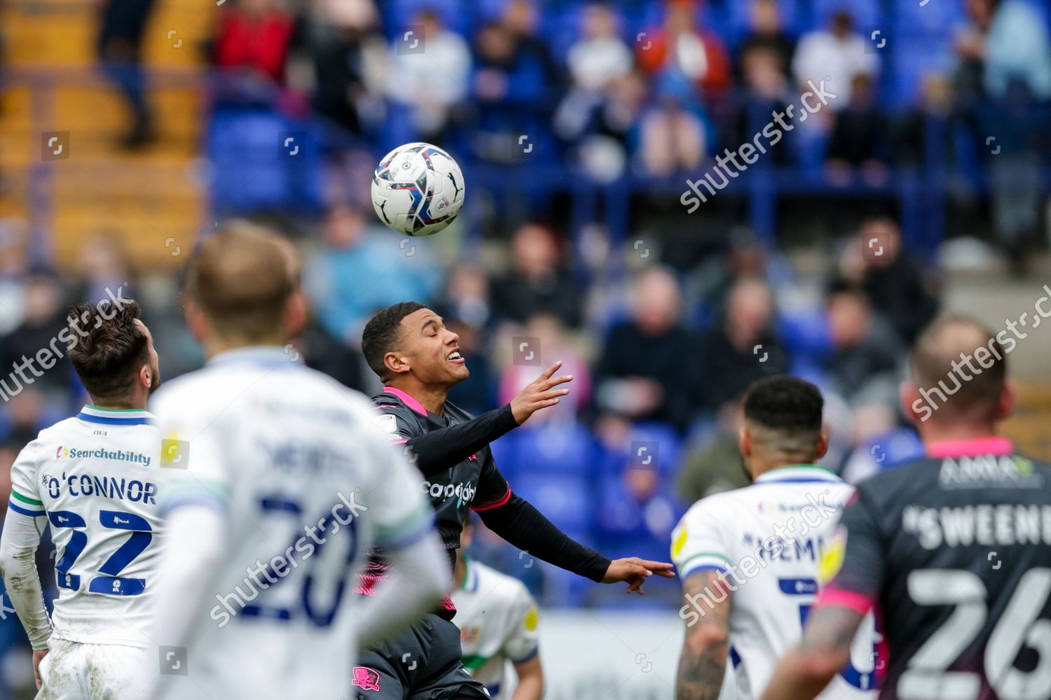 Exeter Citys Midfielder Josh Coley 31 Editorial Stock Photo - Stock ...