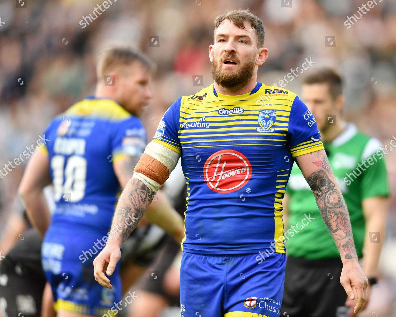 Daryl Clark Warrington Wolves Looks On Editorial Stock Photo - Stock ...