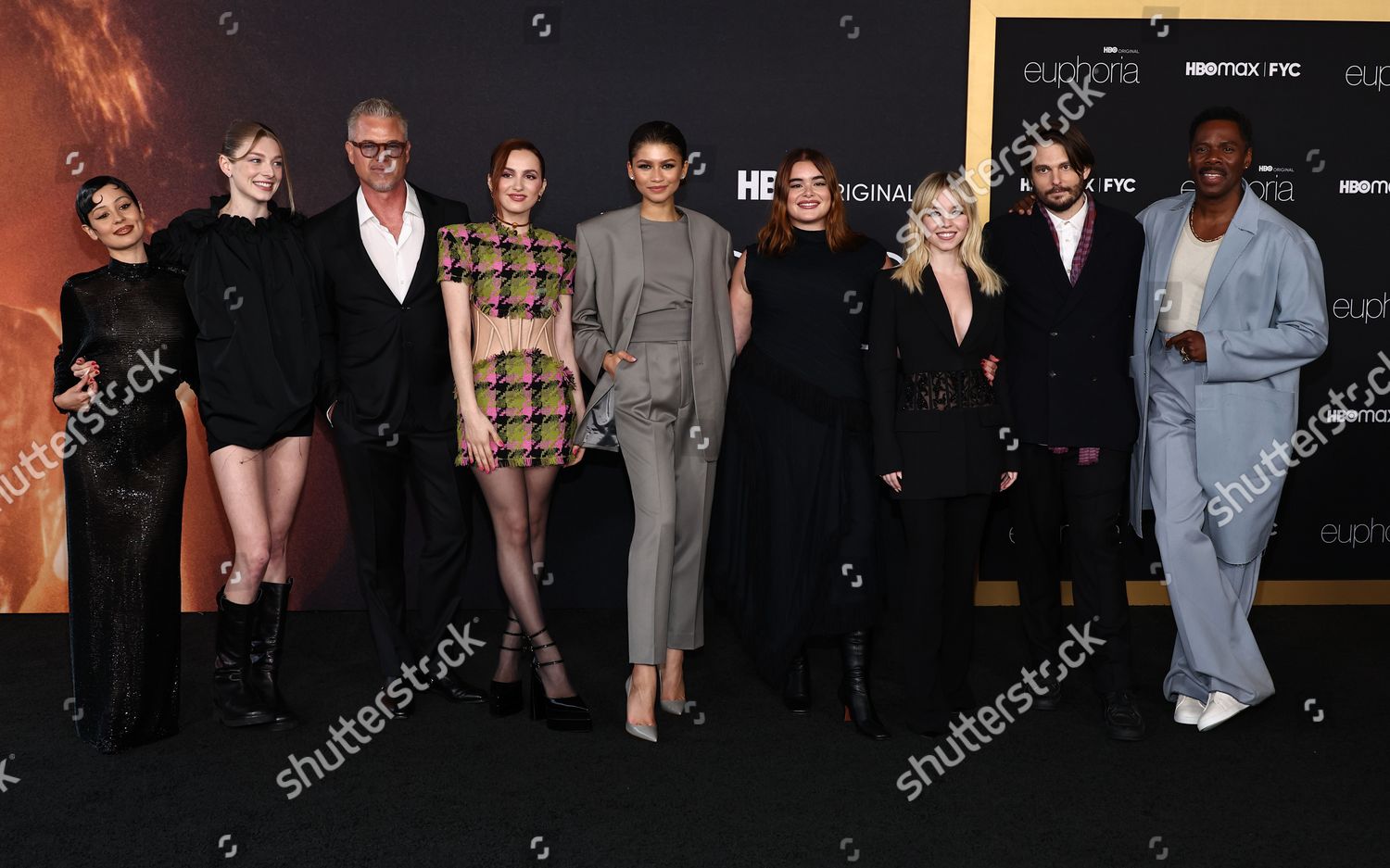 Alexa Demie Hunter Schafer Eric Dane Editorial Stock Photo - Stock ...
