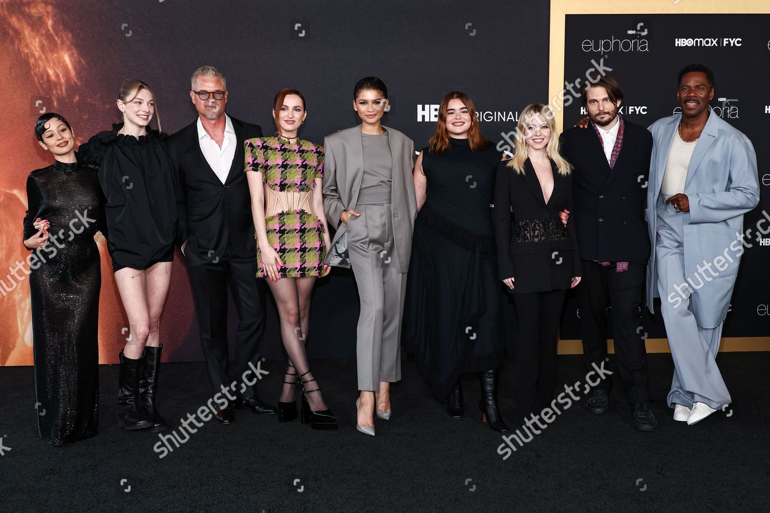 Alexa Demie Hunter Schafer Eric Dane Editorial Stock Photo - Stock ...
