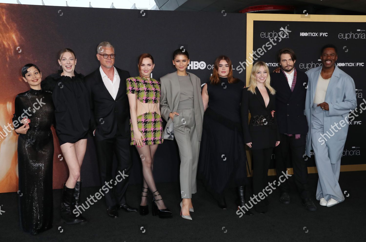 Alexa Demie Hunter Schafer Eric Dane Editorial Stock Photo - Stock ...