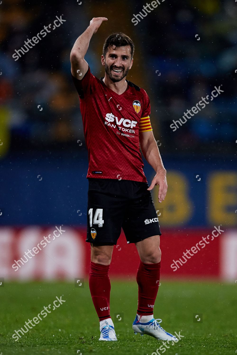 Jose Gaya Valencia Cf Reacts During Editorial Stock Photo - Stock Image ...