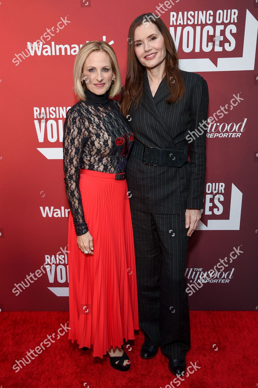 Lr Marlee Matlin Geena Davis Editorial Stock Photo - Stock Image ...