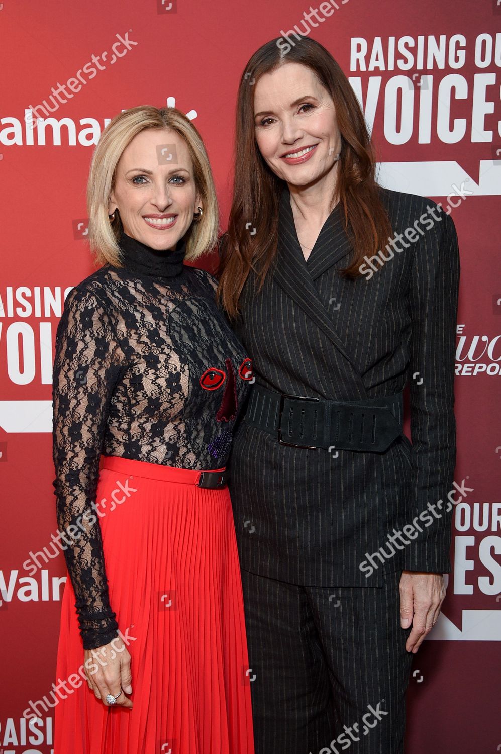 Lr Marlee Matlin Geena Davis Editorial Stock Photo - Stock Image ...