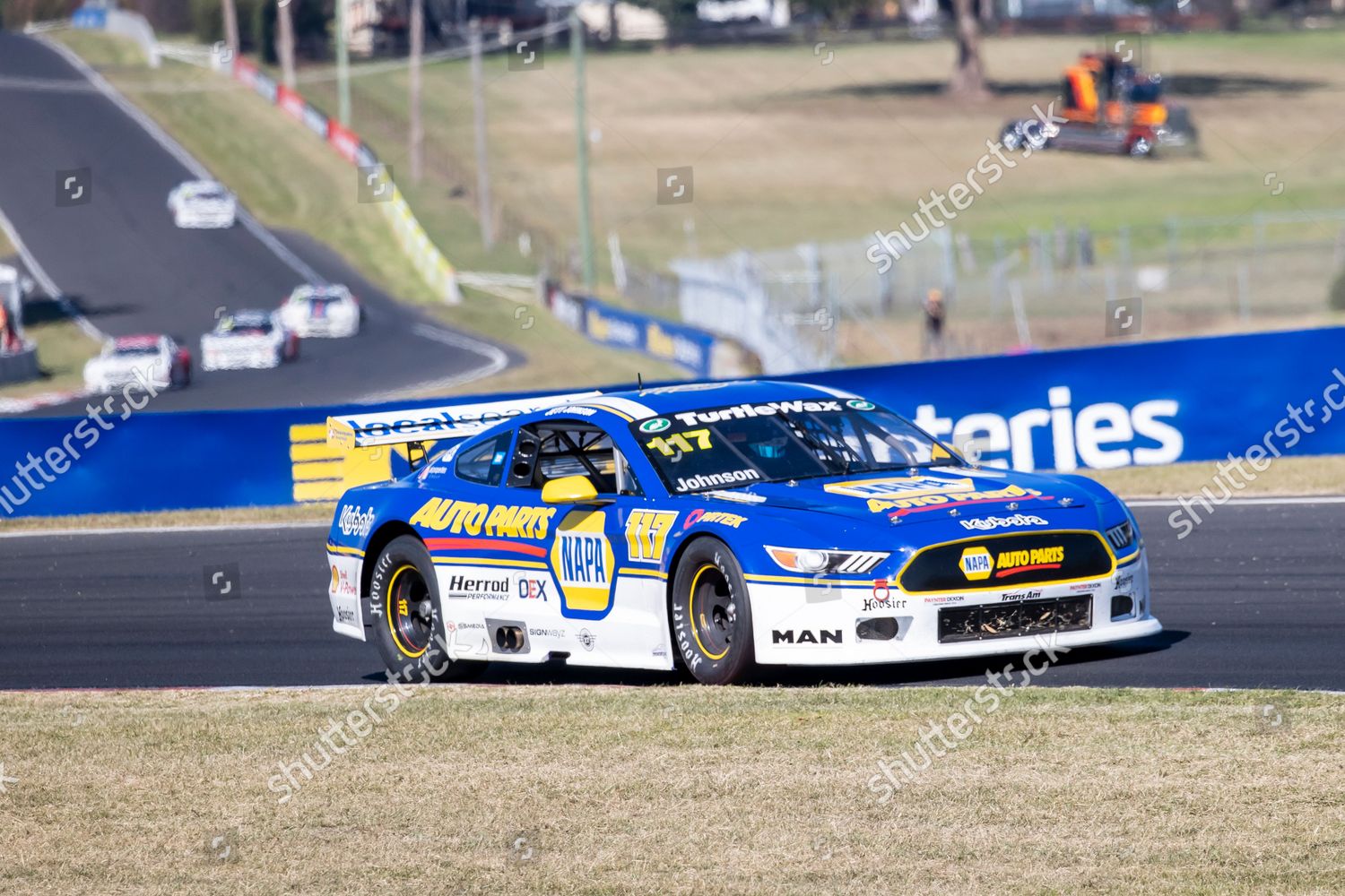 Driver Jett Johnson Ford Mustang Editorial Stock Photo - Stock Image ...