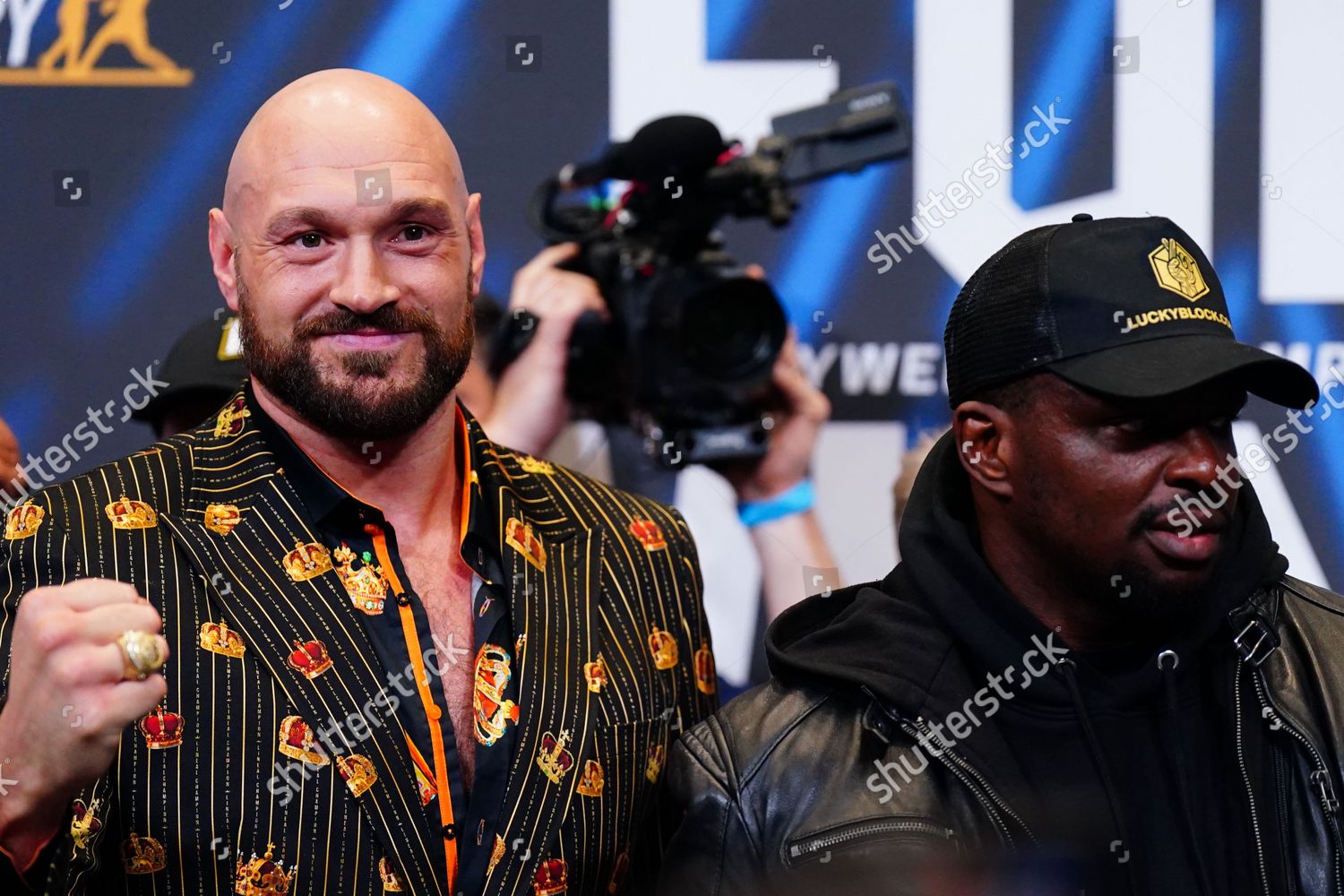 Tyson Fury Dillian Whyte Face Off Editorial Stock Photo - Stock Image ...