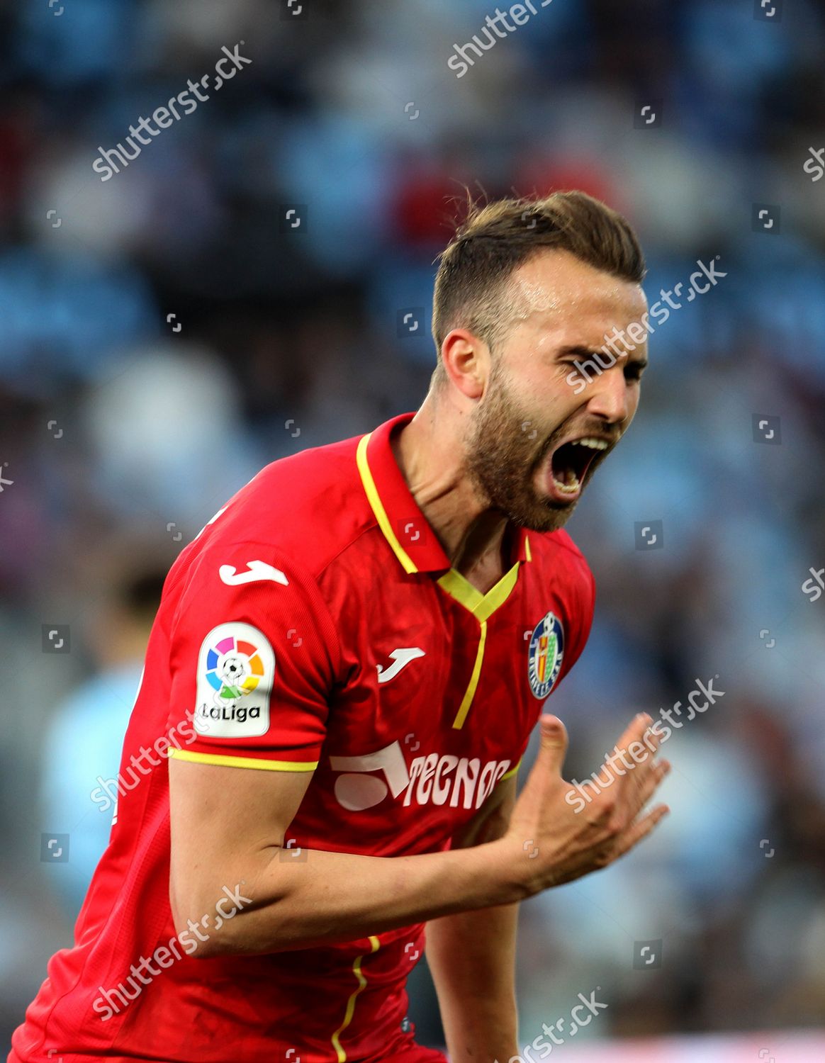 Getafe Cfs Borja Mayoral Celebrates After Editorial Stock Photo - Stock ...