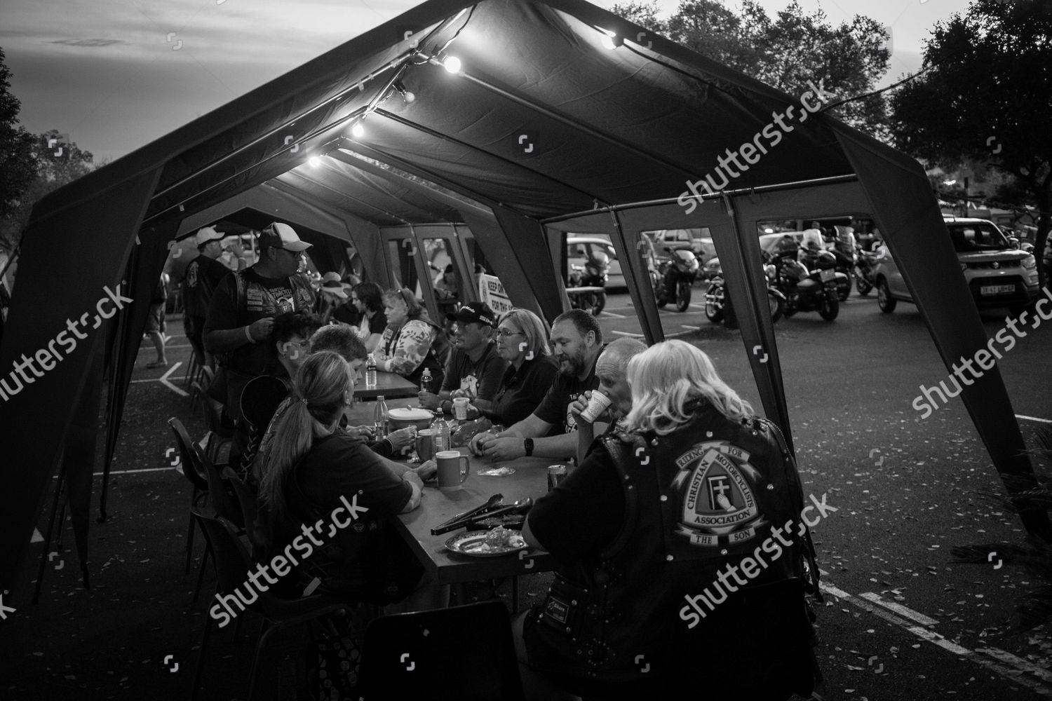 1931 Christian Motorcycle Association Cma Members Editorial Stock Photo ...