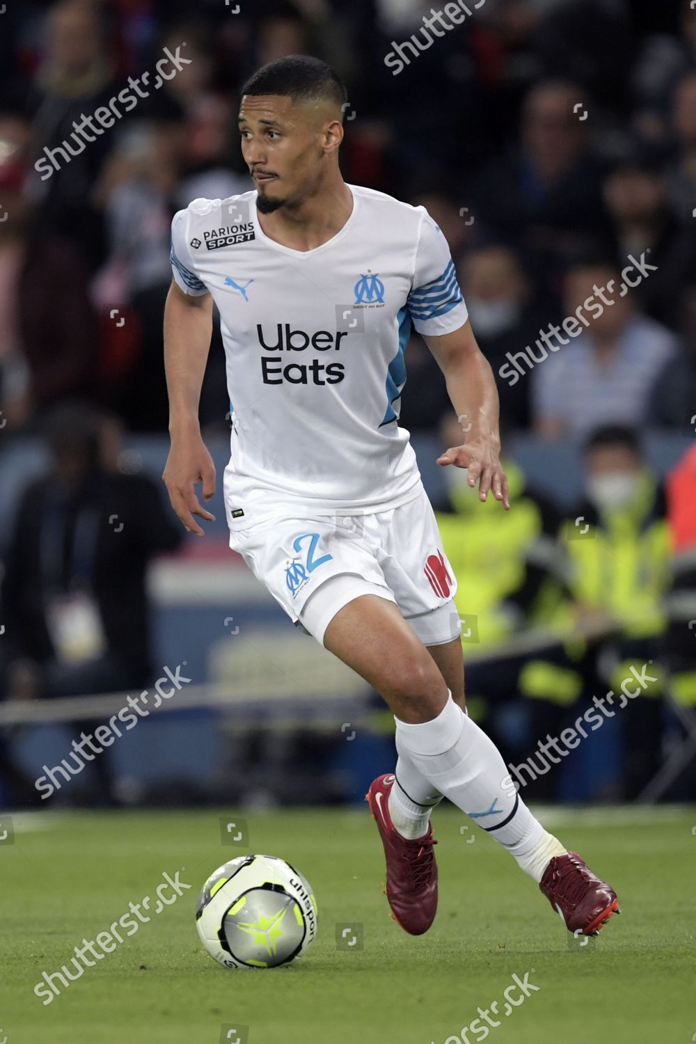 william-saliba-olympique-de-marseille-during-editorial-stock-photo